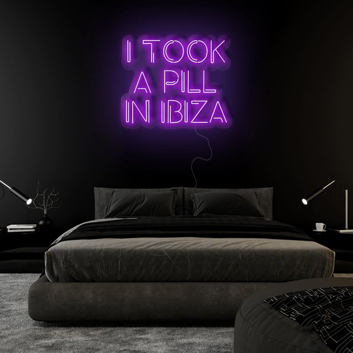"I Took A Pill In Ibiza" LED Neon Sign – NEON EVERGLOW