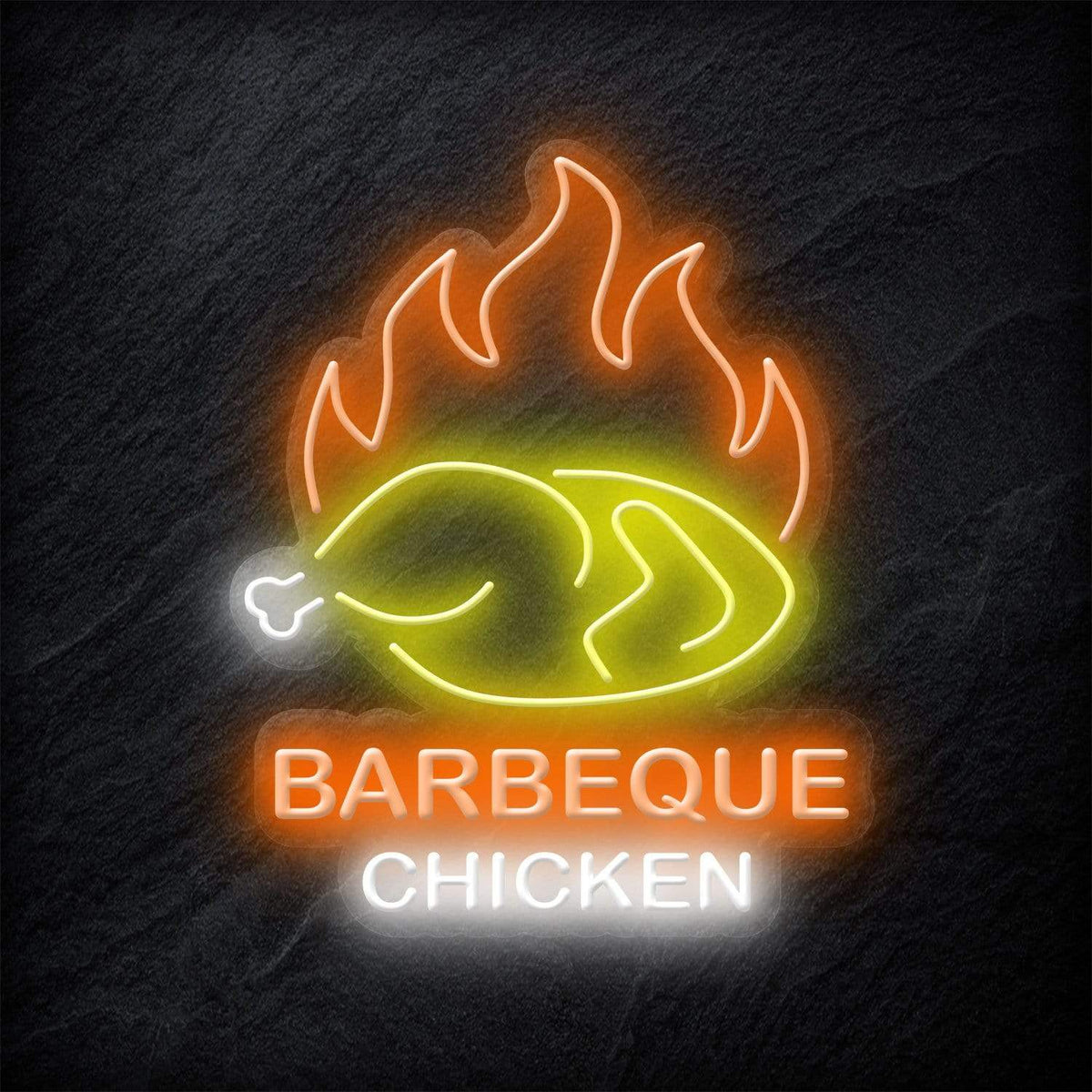 "BBQ Chicken" LED Neon Sign – NEON EVERGLOW