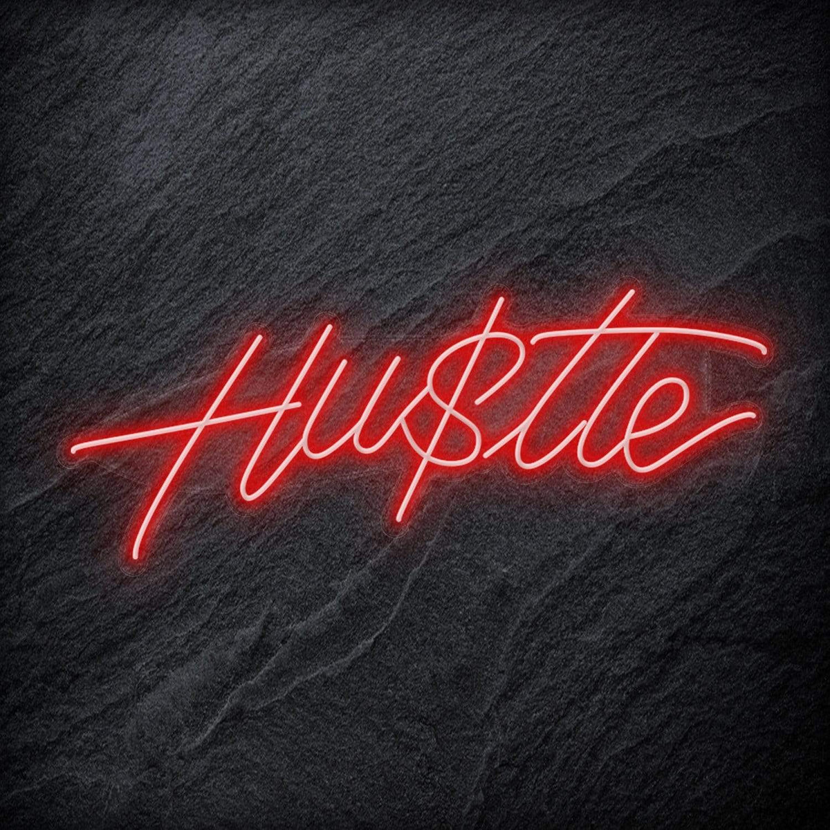 "Hustle" LED Neon Sign – NEON EVERGLOW
