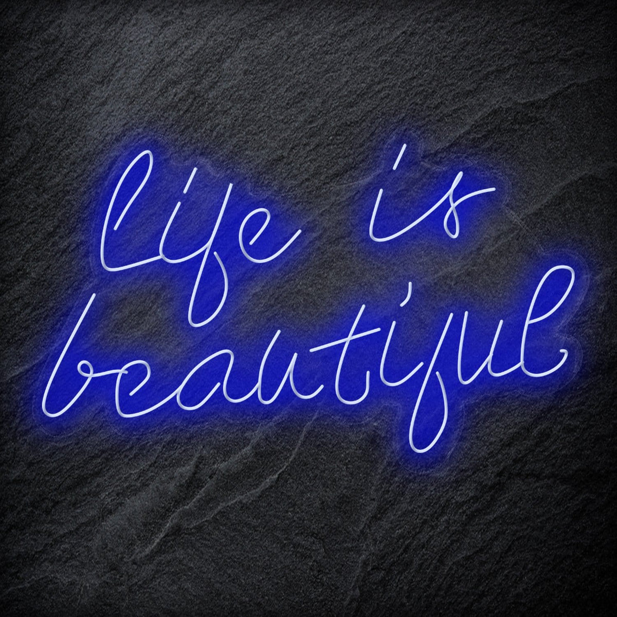 "Life is Beautiful" LED Neon Sign – NEON EVERGLOW