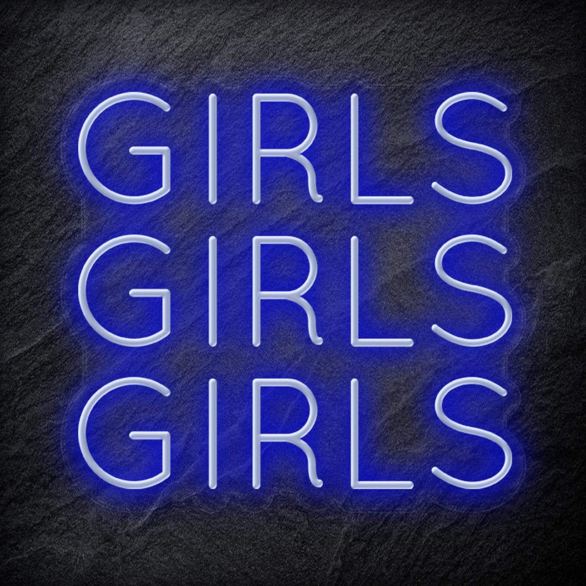 "Girls Girls Girls" LED Neon Sign – NEON EVERGLOW